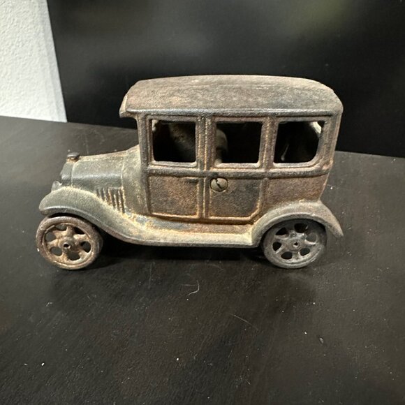 Accents | Vintage Iron Art Jm 137 Model T Toy Ford Car 6 X 35 Cast Iron ...